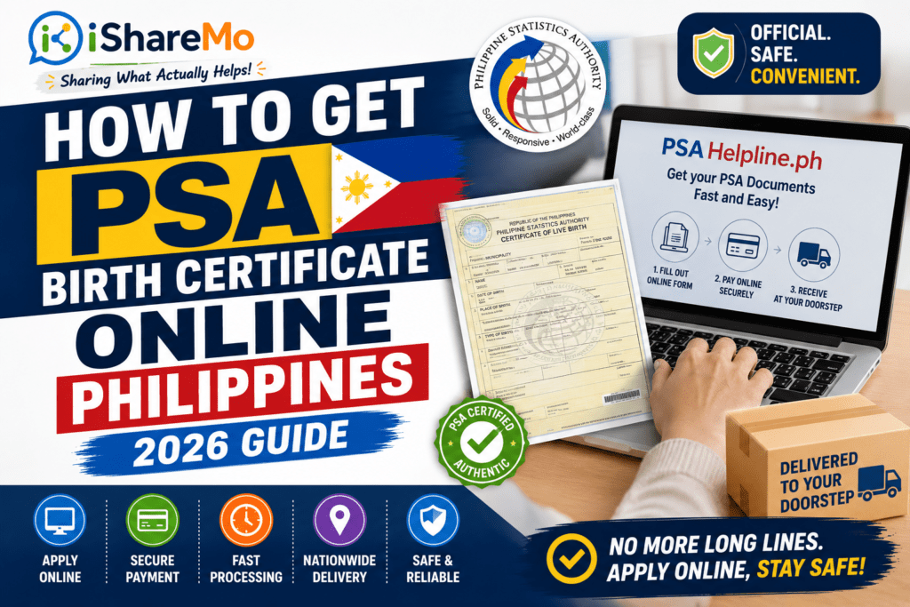 How to Get PSA Birth Certificate Online Philippines